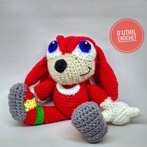 Knuckles Sonic : Sonic the Hedgehog Crochet Doll Metal Sonic Plush Toys ...