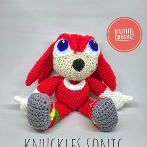 Knuckles Sonic : Sonic the Hedgehog Crochet Doll Metal Sonic Plush Toys ...