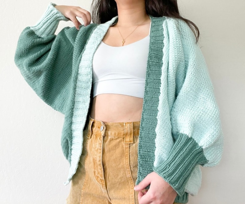 Knit Hexagon Cardigan, Knit Cardigan, Cardigan Pattern, Knit Pattern ...