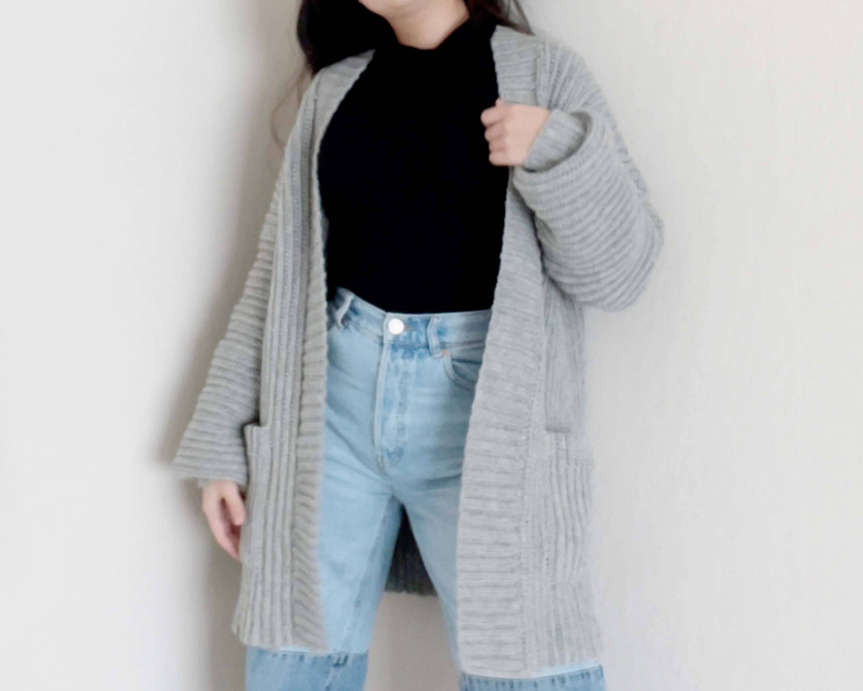 Crochet Ribbed Cardigan, Cardigan Crochet, Cardigan Crochet Pattern ...