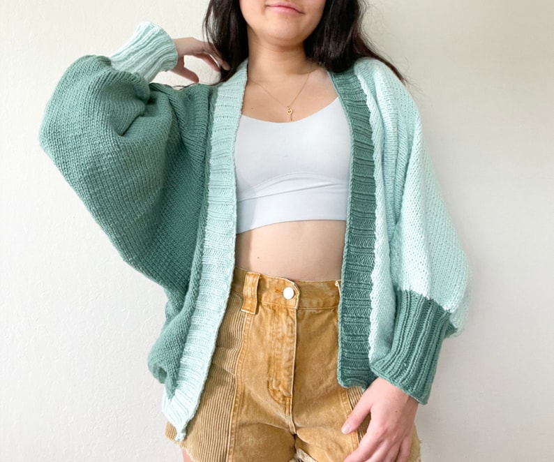 Knit Hexagon Cardigan, Knit Cardigan, Cardigan Pattern, Knit Pattern ...