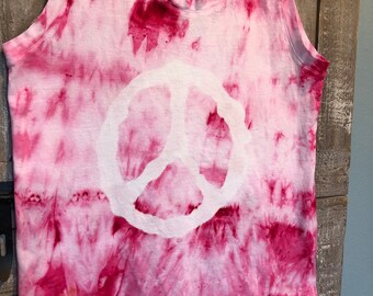 Peace Sign Tank Tops - Etsy