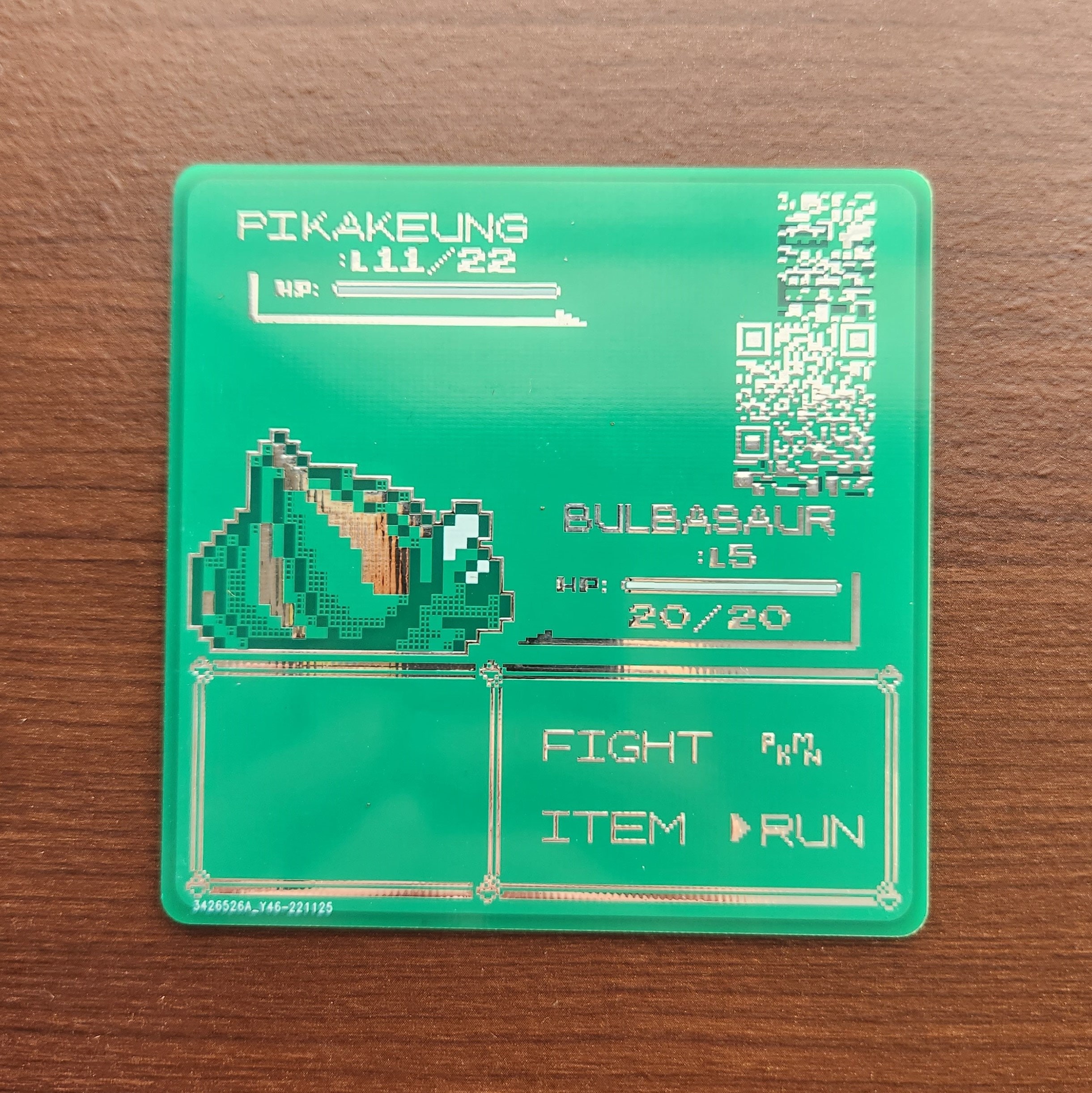 Reversible Pokemon Gen 1 Starter PCB Coaster Set 1ea per Set - Etsy