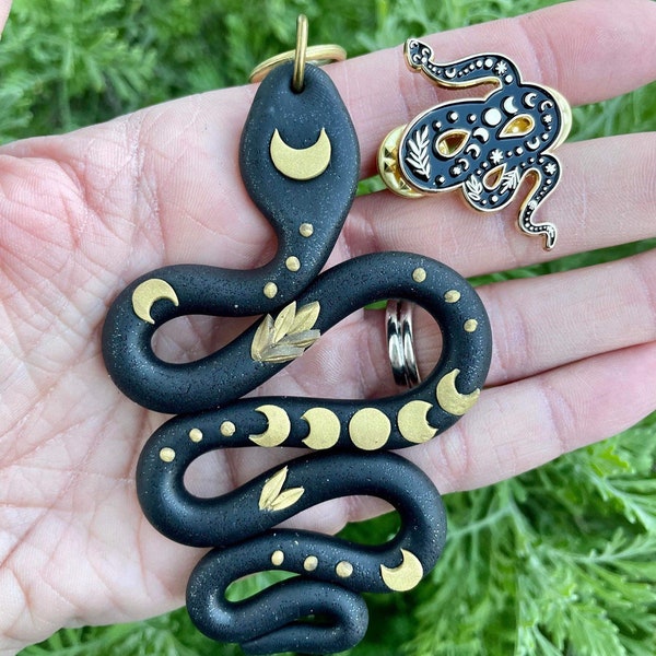 Snake Pin - Etsy