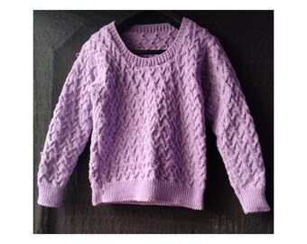Lavender Sweater - Etsy