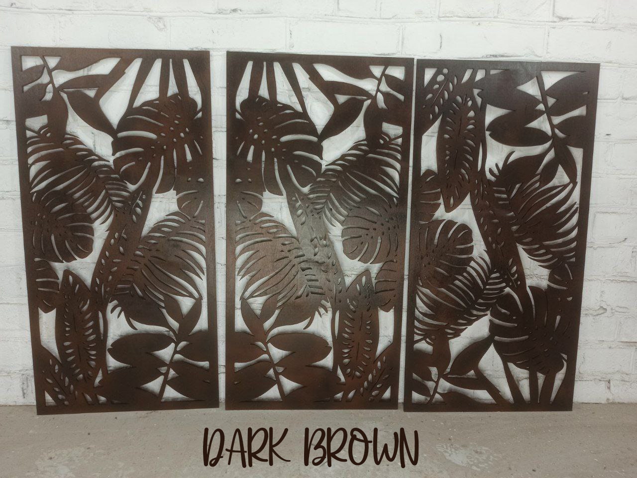 Tropical Wood Wall Arttropical Room Decornature Inspired - Etsy