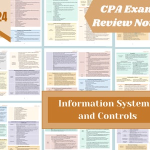 2024 | CPA Exam Review Notes - 6 Sections Complete Bundle | Digital ...