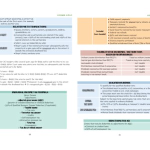 2022 | Digital Download | CPA Exam Review Notes - REG | 34 Pages | 2022 ...
