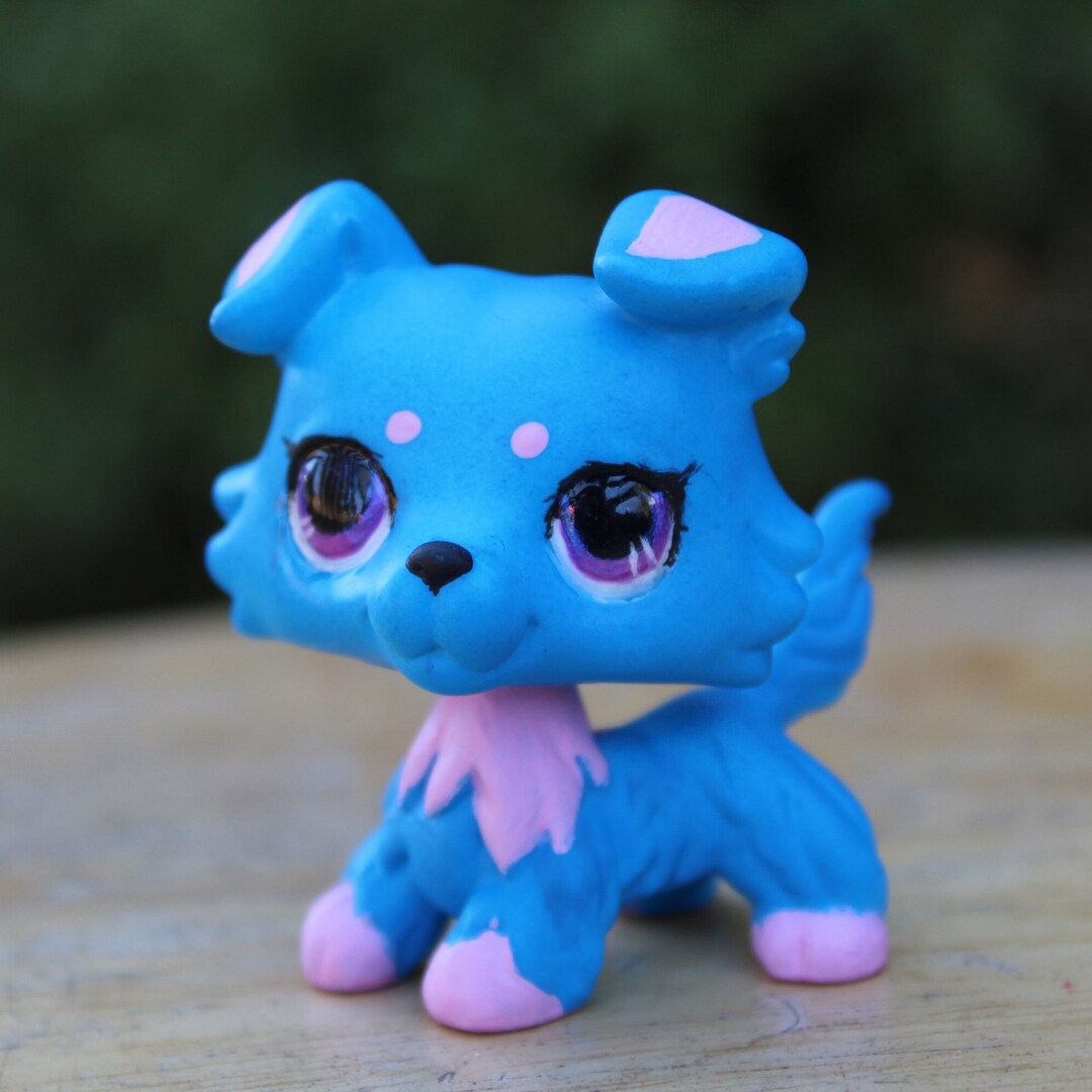 Lps Cotton Candy Collie Custom - Etsy