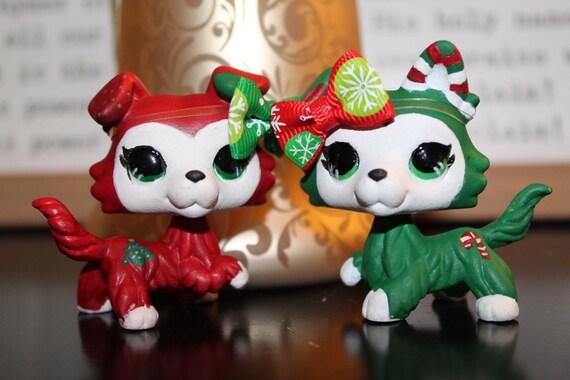 Lps Christmas Collie Customs | Etsy