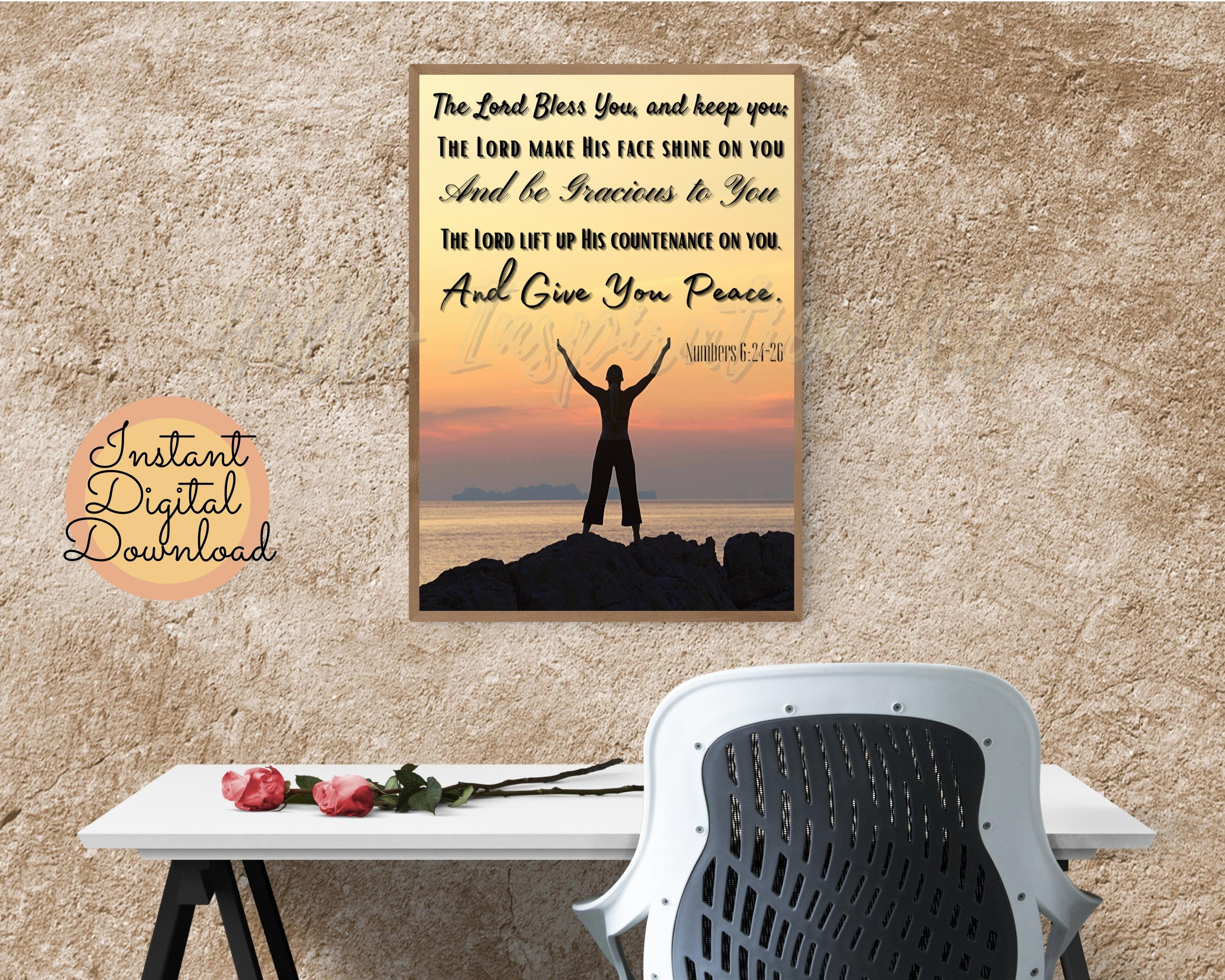 The Lord Make His Face Shine Upon You.. , Bible Verse Scripture ...