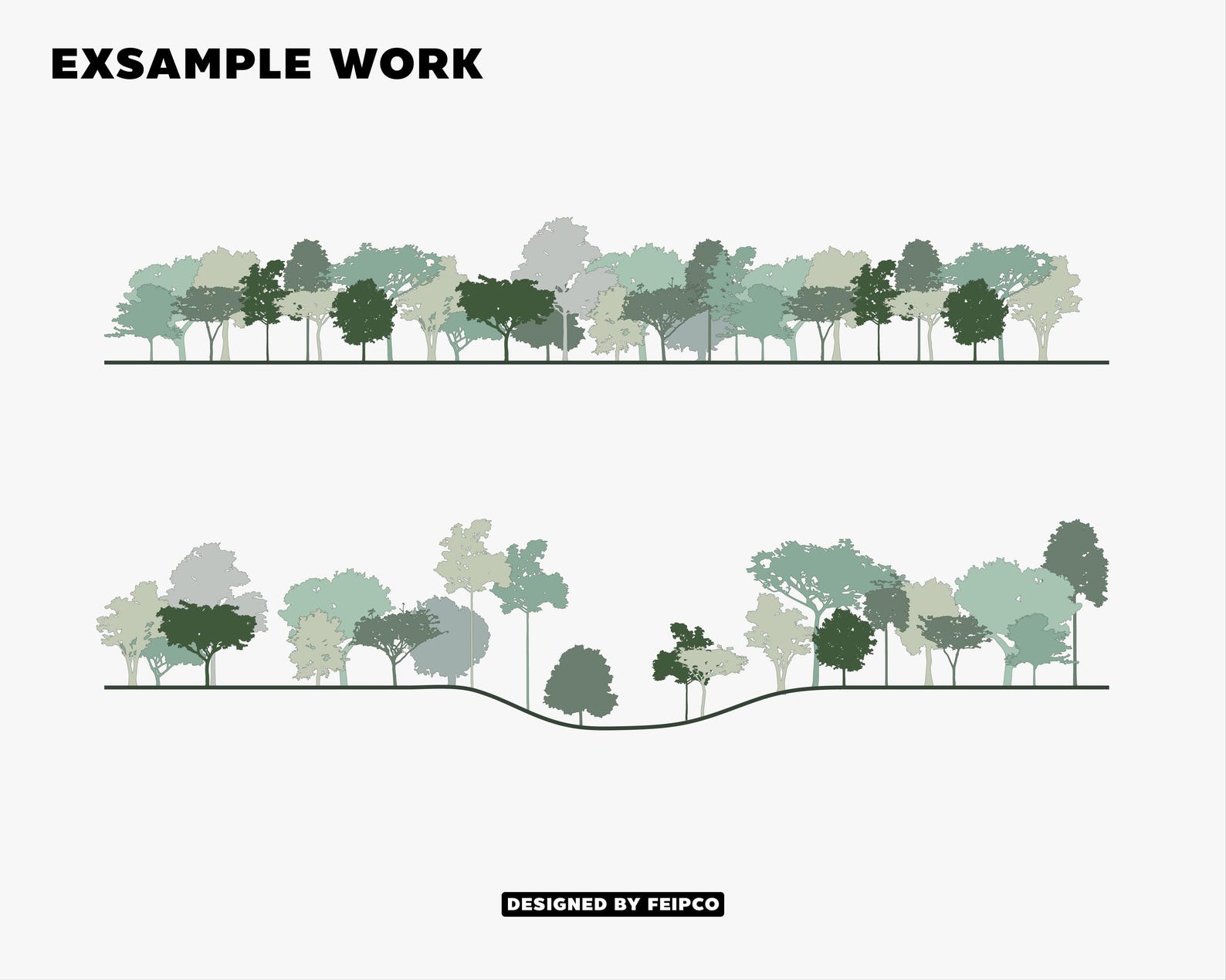 Illustrated Cutouts Bundle – PLANTS TREES VECTOR (.ai, .svg, .png) - Etsy