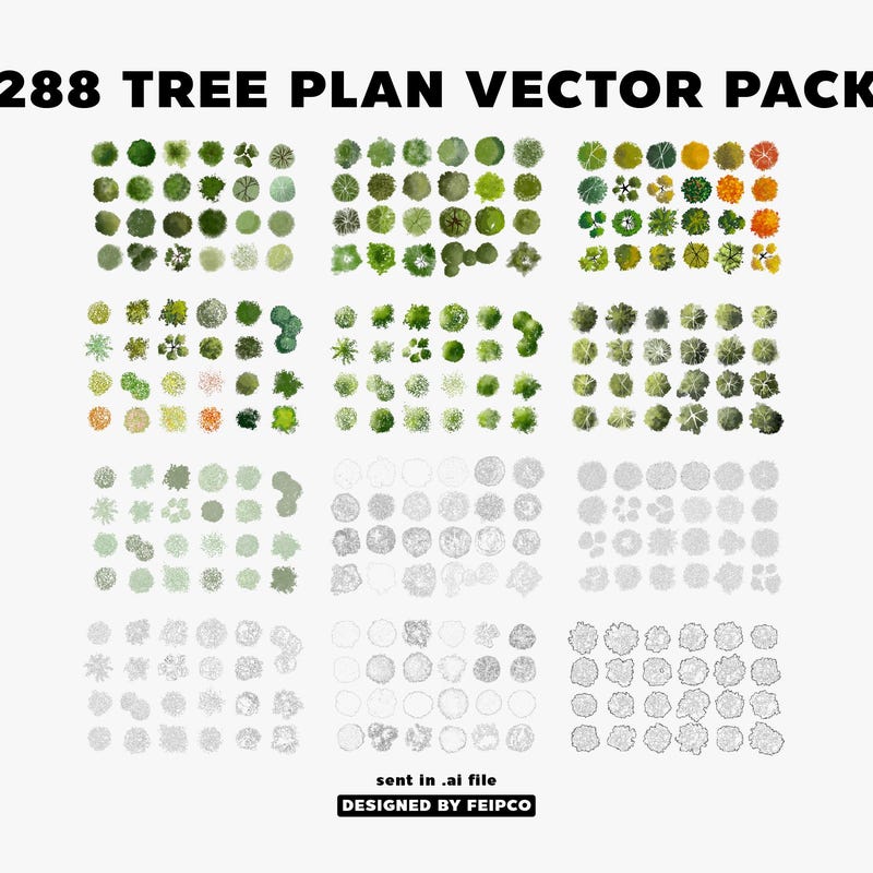 Landscape Plan Svgs - Etsy