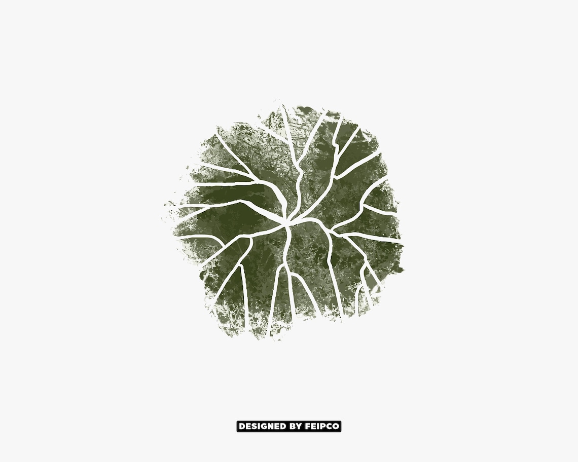 288 TREES PLAN Vector Pack (.ai, .png) - Etsy