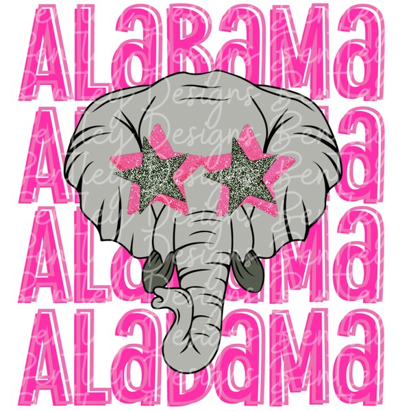 Preppy Elephant - Etsy