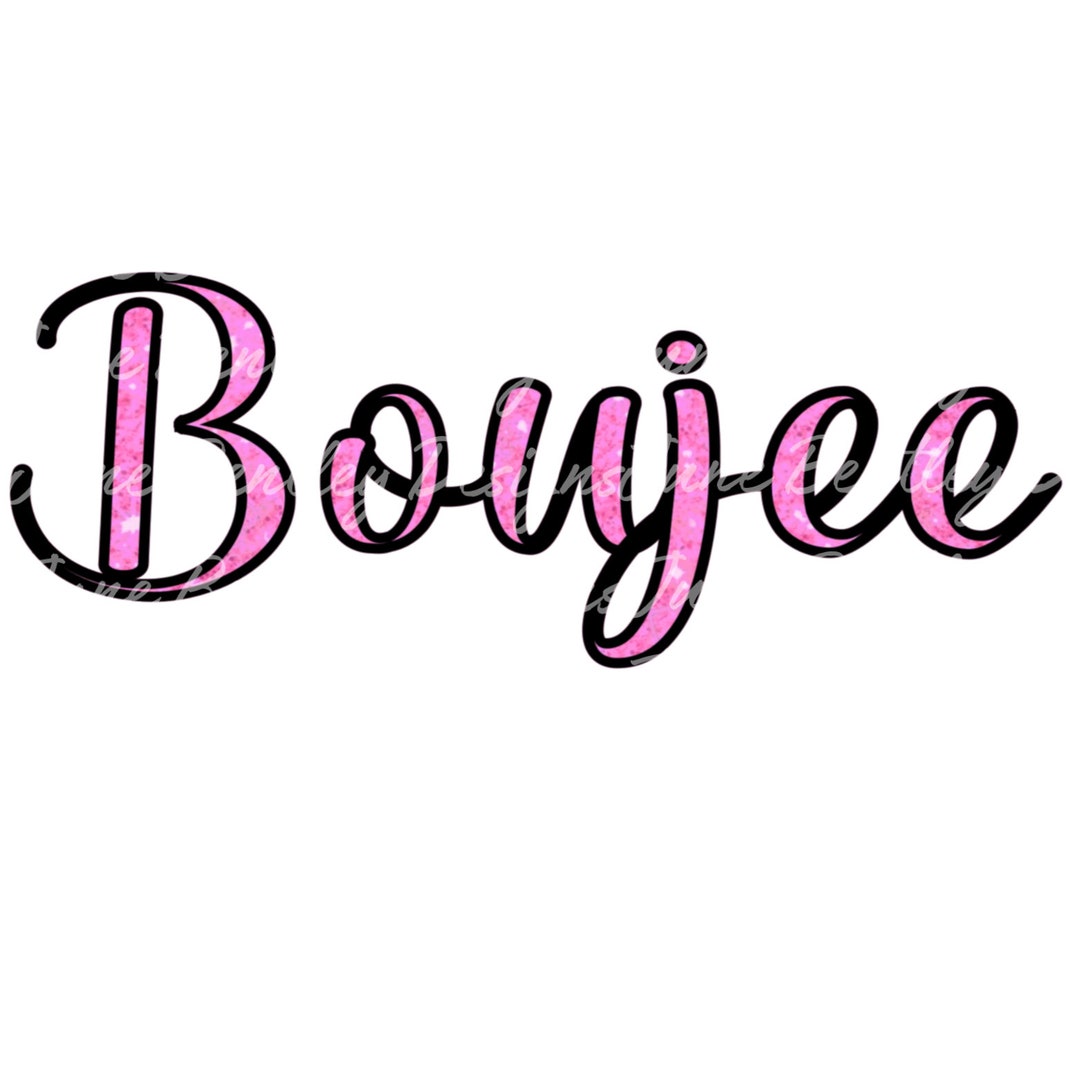 Boujee Pink Simple and Cute PNG - Etsy