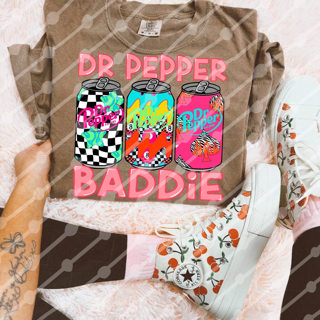ORIGINAL DESIGNER Dr Pepper Baddie PNG Digital Download - Etsy
