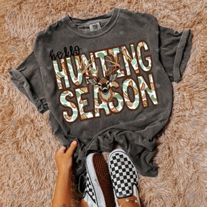 Original Designer Hello Hunting Season PNG Digital Download - Etsy