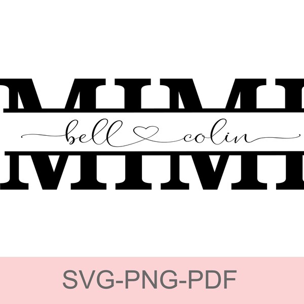 Mimi Svg - Etsy