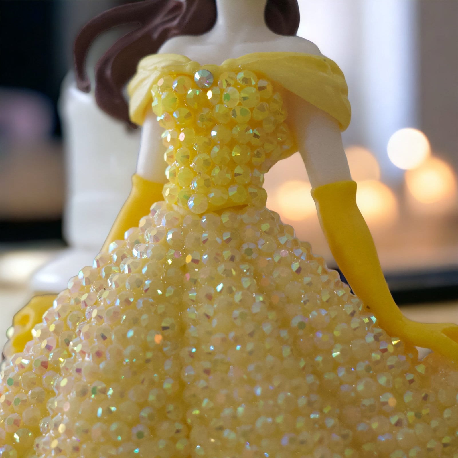 Disney Princess Belle Figurine for Collectors Luxurious Home Decor - Etsy