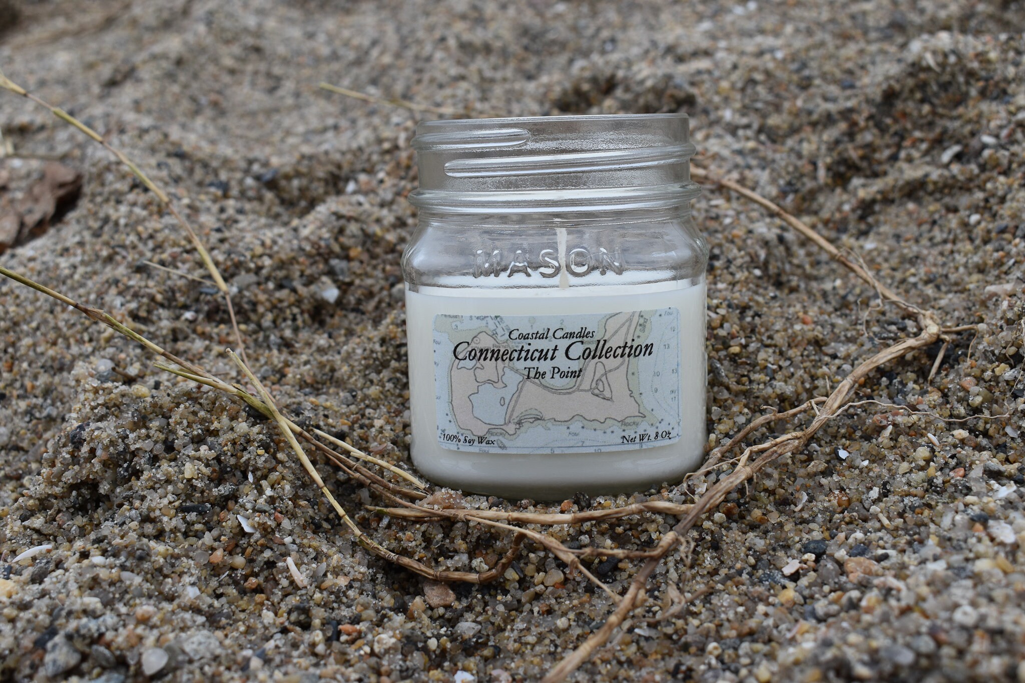 The Point: Connecticut Collection-coastal Candle - 100% Soy Wax, Hand ...