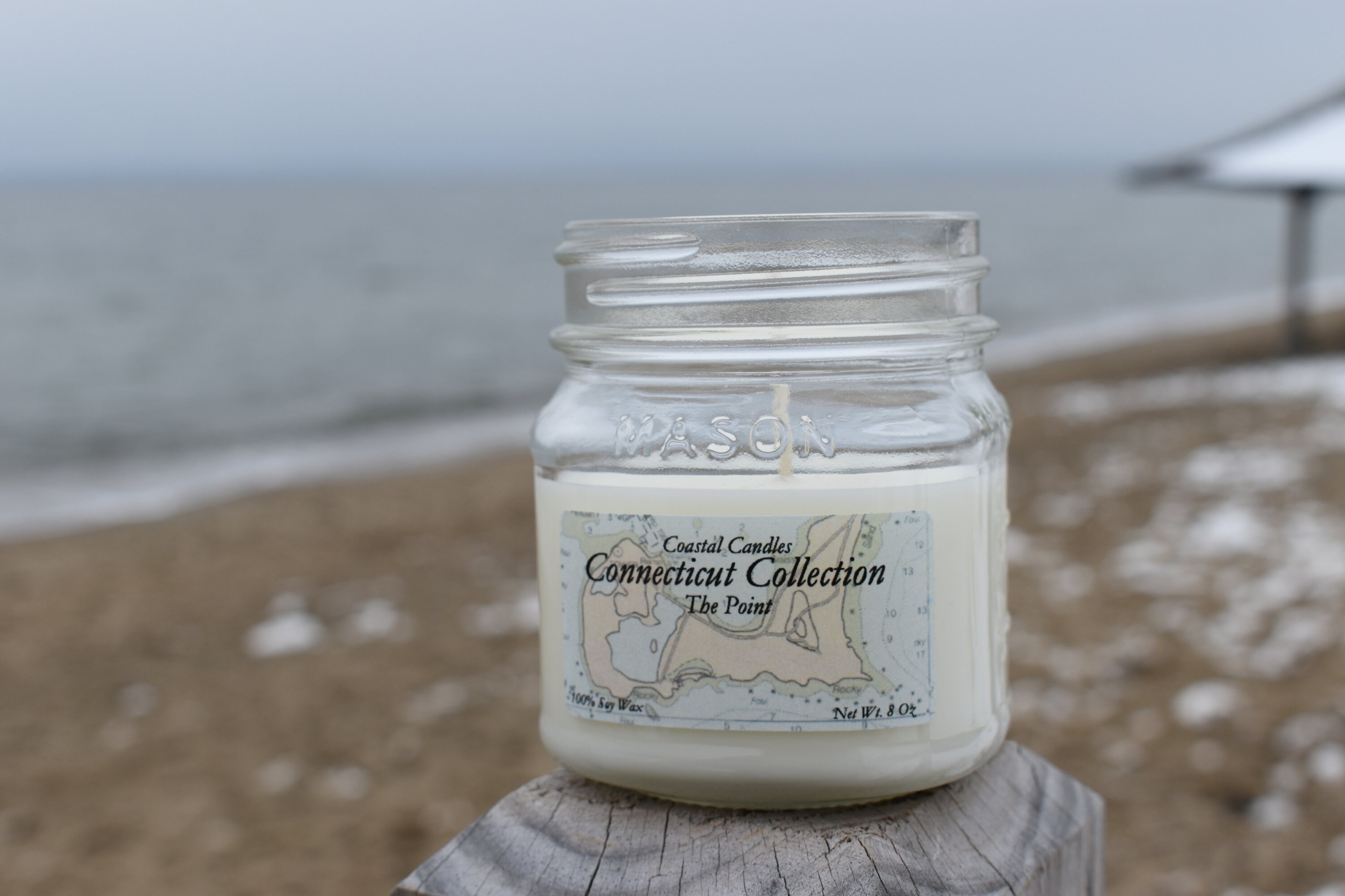 The Point: Connecticut Collection-coastal Candle - 100% Soy Wax, Hand ...