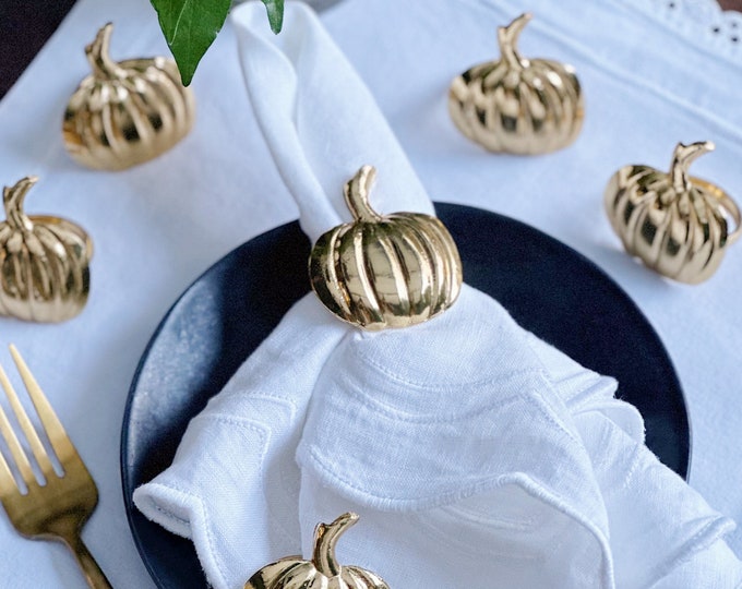 Thanksgiving Napkin Rings - Etsy