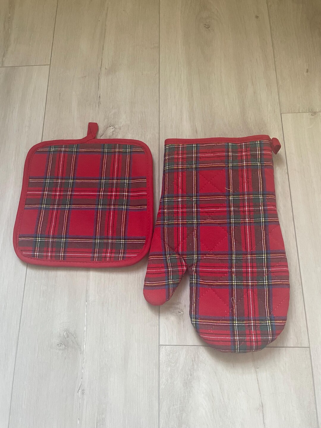 Royal Stewart Tartan Clan Pot Holders Set - Etsy