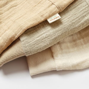 Muslin Baby Pocket Romper, Unisex Baby Shower Gift, Jumpsuit Muslin ...