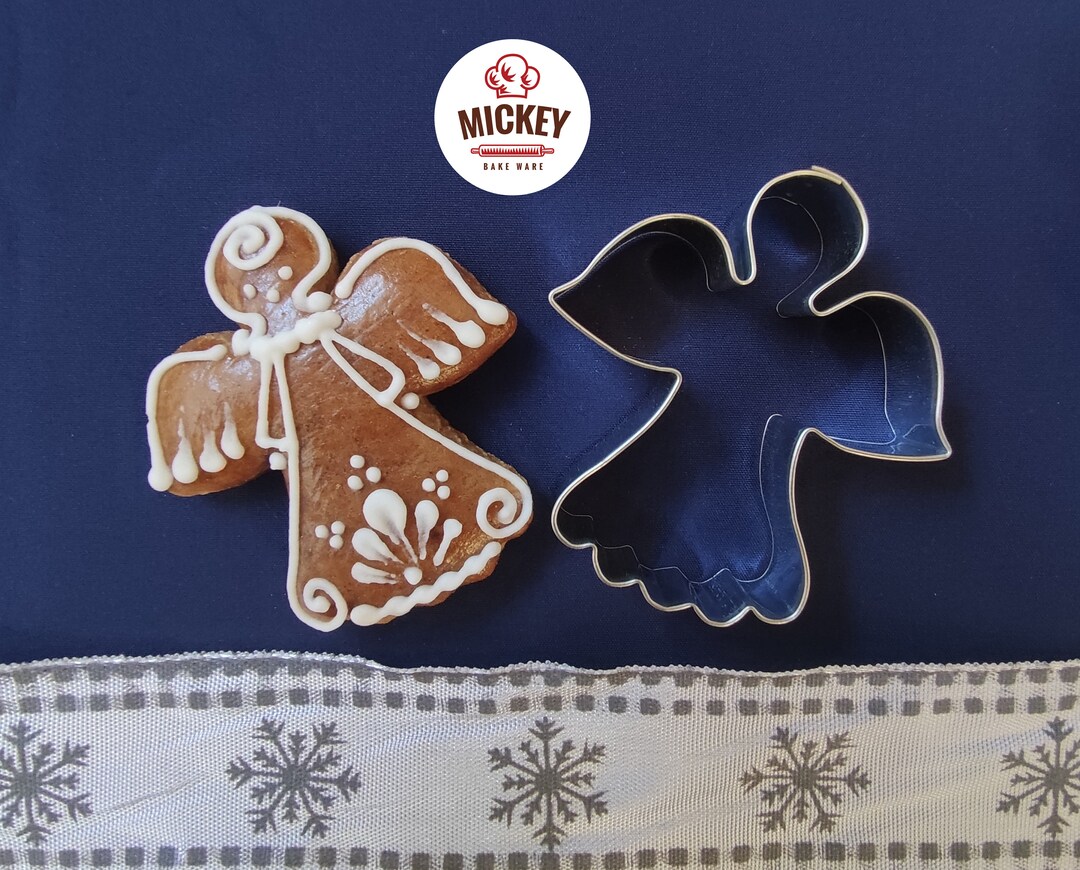 Cookie Cutter Angel Edible Gingerbread Set Christmas Cookie Cutter Gift ...