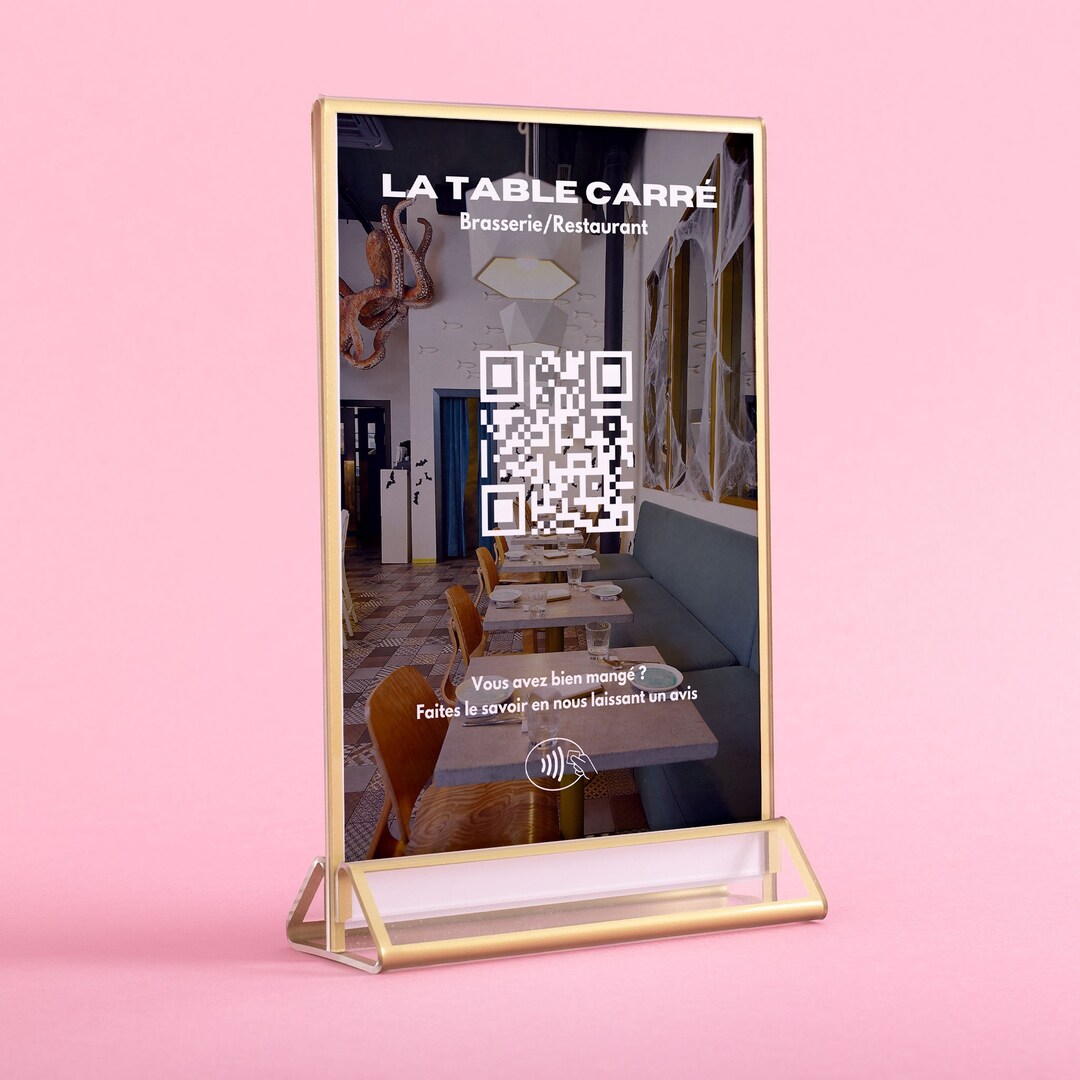 Customizable Digital Flyer Connected Custom Flyer, QR Code, NFC Chip - Etsy