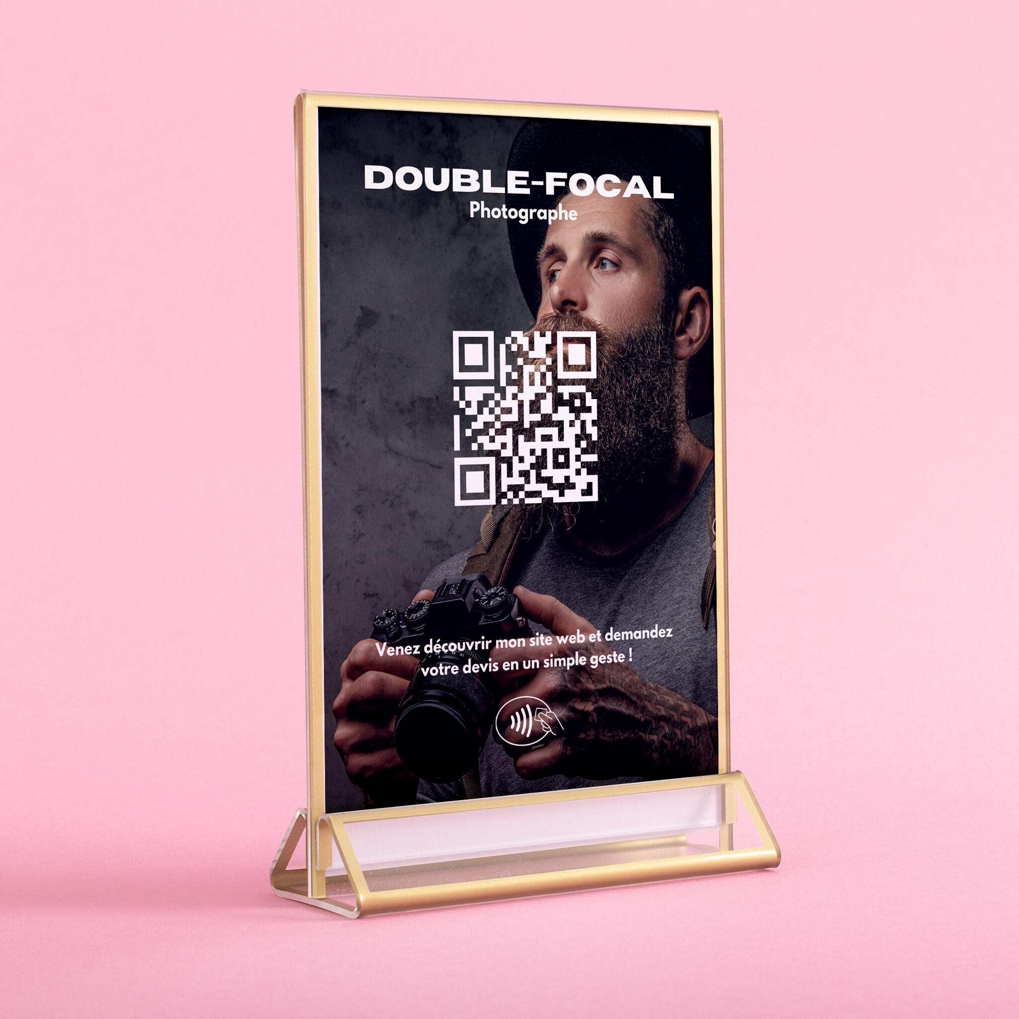 Customizable Digital Flyer Connected Custom Flyer, QR Code, NFC Chip - Etsy