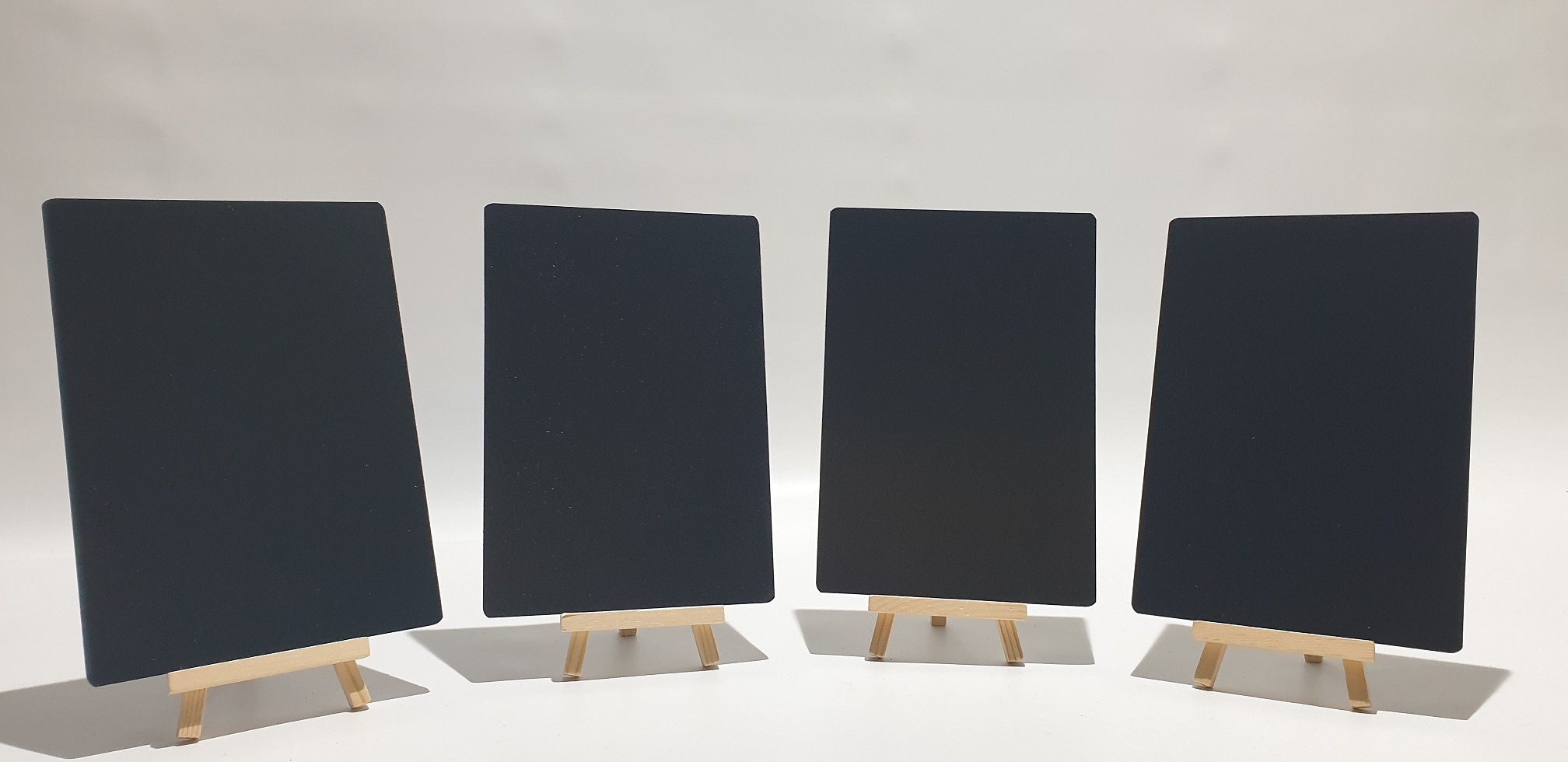 A5 size chalkboards blackboards wooden easels 15cm high - Etsy.de