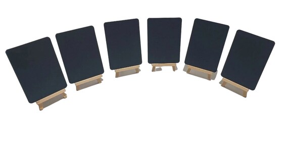 Chalkboards /blackboards X Six Plus Six 15cm High Wooden - Etsy UK
