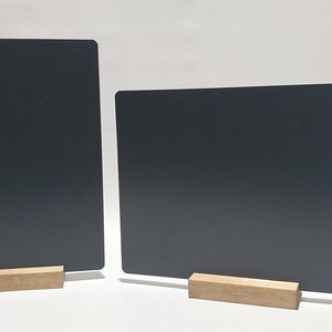 A4 Size Chalkboards Blackboards Wooden Bases 8 White Liquid Chalk Pens ...