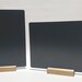 A4 Size Chalkboards Blackboards Wooden Bases 8 White Liquid Chalk Pens ...