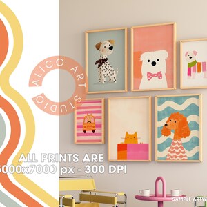 1500+ Nursery Poster Bundle, Kids Gallery Wall Art Set, Playroom Decor ...