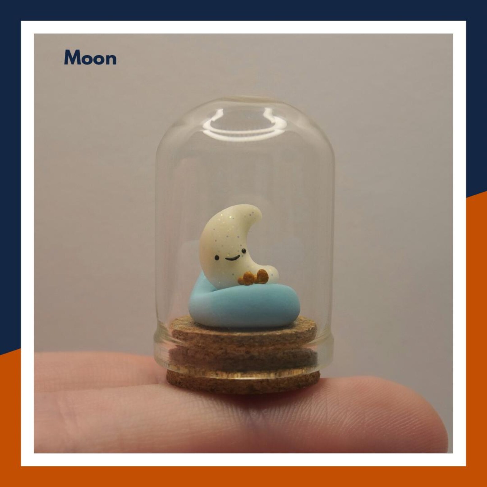 Miniature Moon / Moonlight / Sun and Moon / Bean Bag Buddy / Mini Make ...