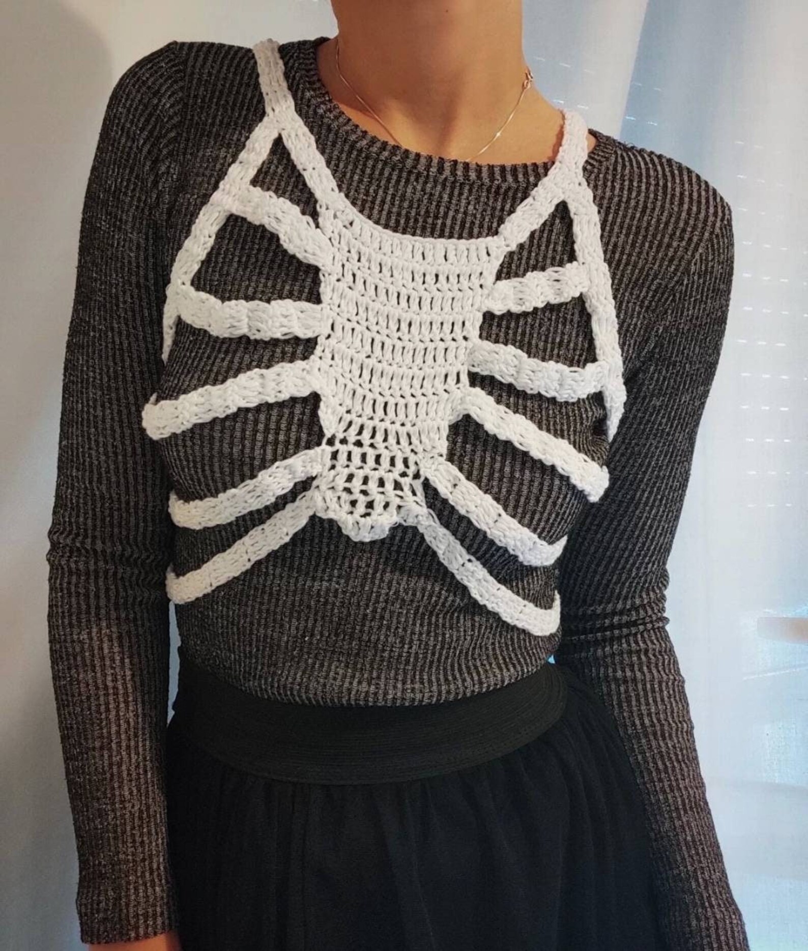 Rib Cage Corset - Etsy UK