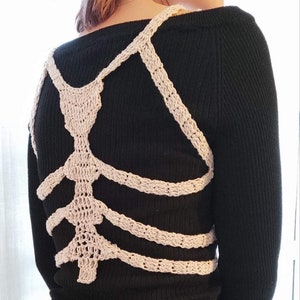 Rib Cage Corset, Skeleton Top - Etsy UK