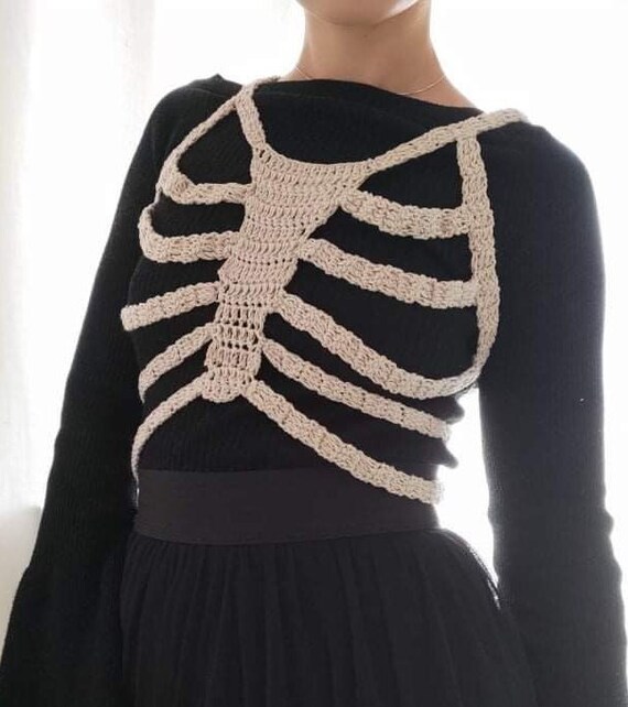 Rib Cage Corset - Etsy UK