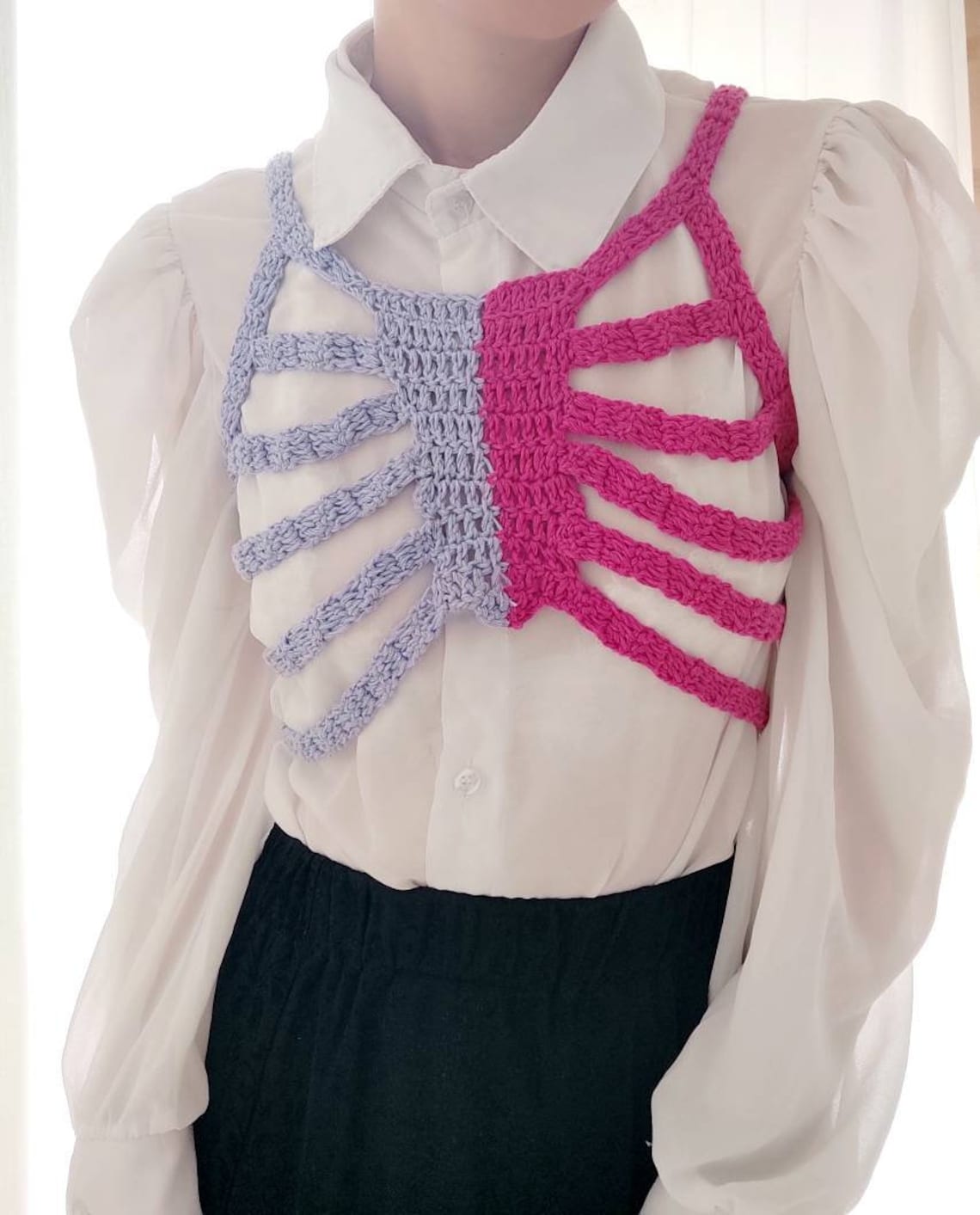 Rib Cage Corset - Etsy UK