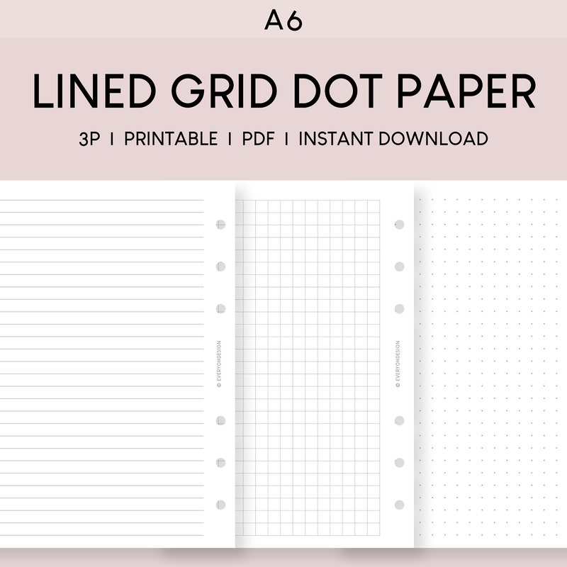 Dot Grid Printable - Etsy