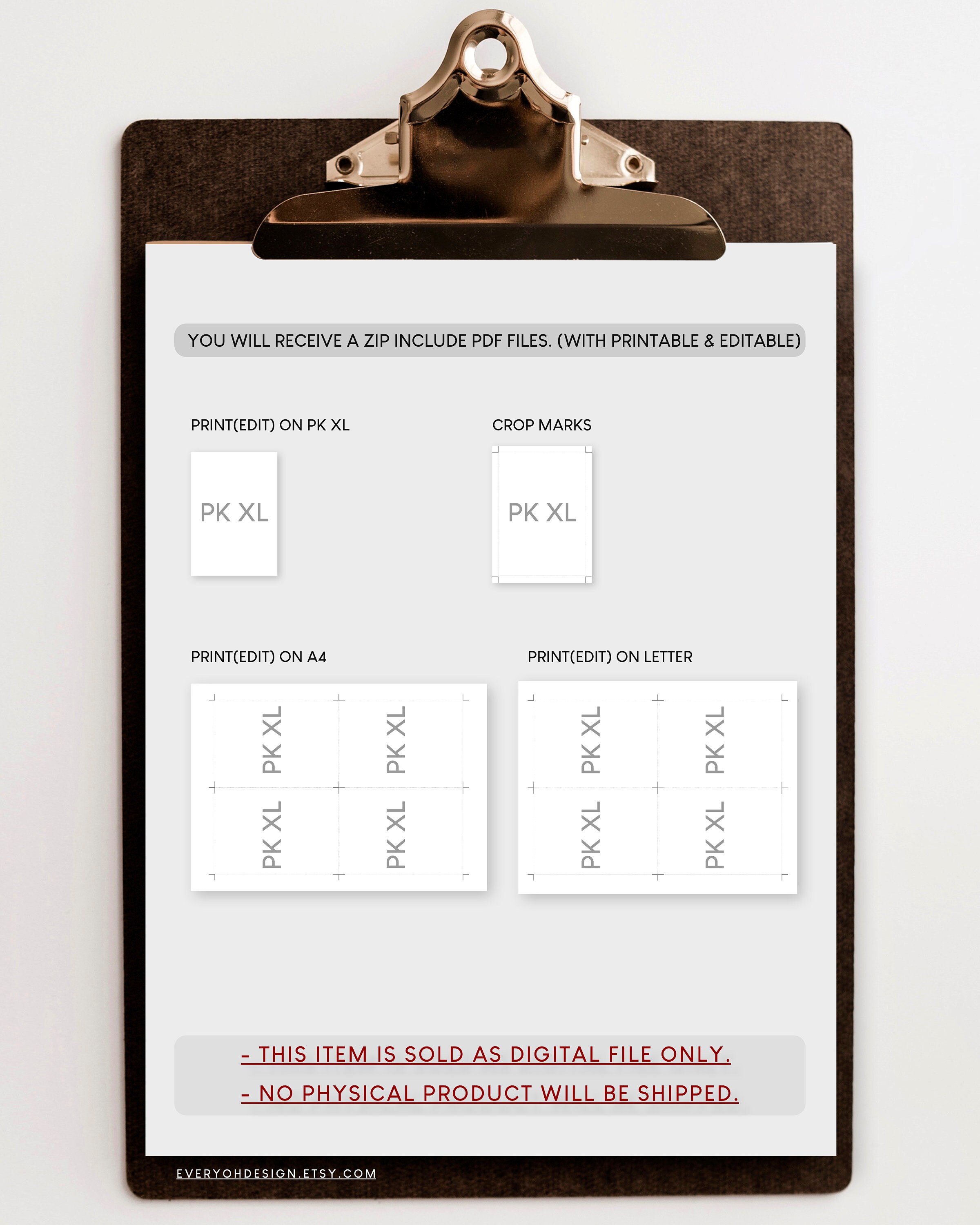 Pocket Plus Meal Planner Printable Inserts Minimal Menu - Etsy
