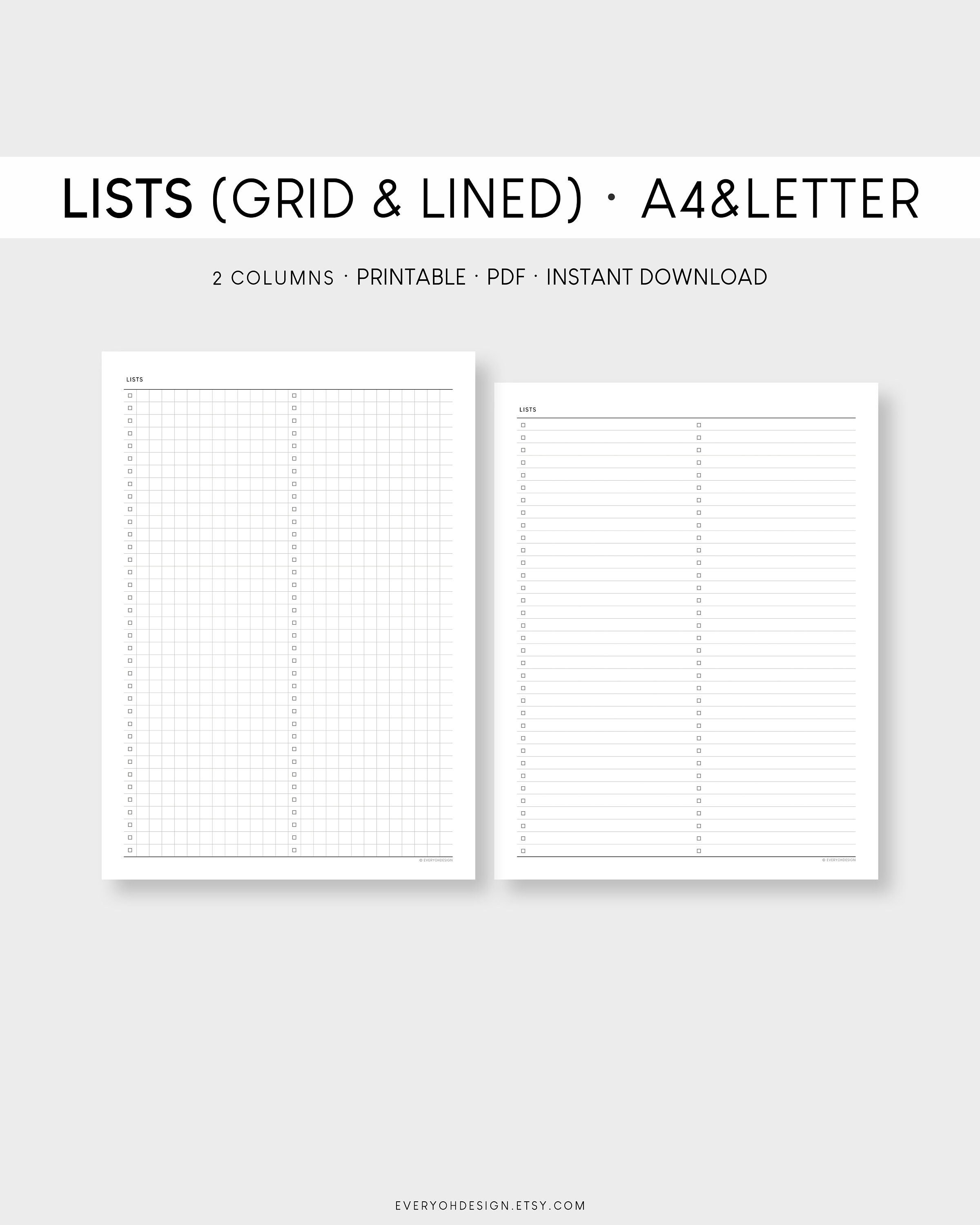 Paper Calendars & Planners Paper & Party Supplies Planner Notes Dot ...