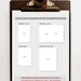 Weekly Meal Grid A5 Planner Insert Grocery Shopping List Printable Menu ...