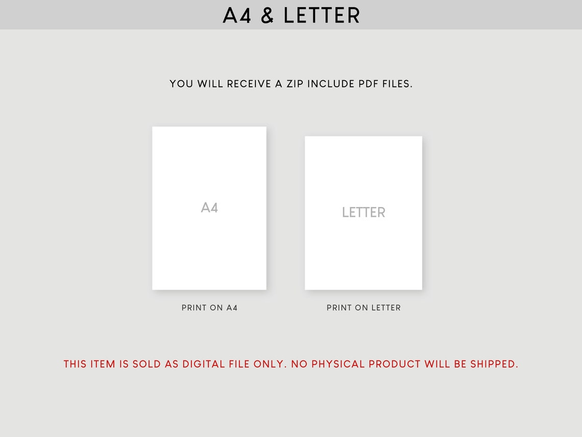 A4&letter Daily Schedule Planner Printable 24 Hour Timetable Daily Log ...