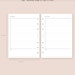Personal Wide to Do List Insert | Printable Minimalist Task Planner ...
