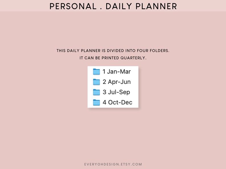 2024 Daily Planner With Calendar Personal Printable Template Dated ...