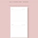 Personal Diary Template: Daily Grid Journal Insert (printable, Editable ...